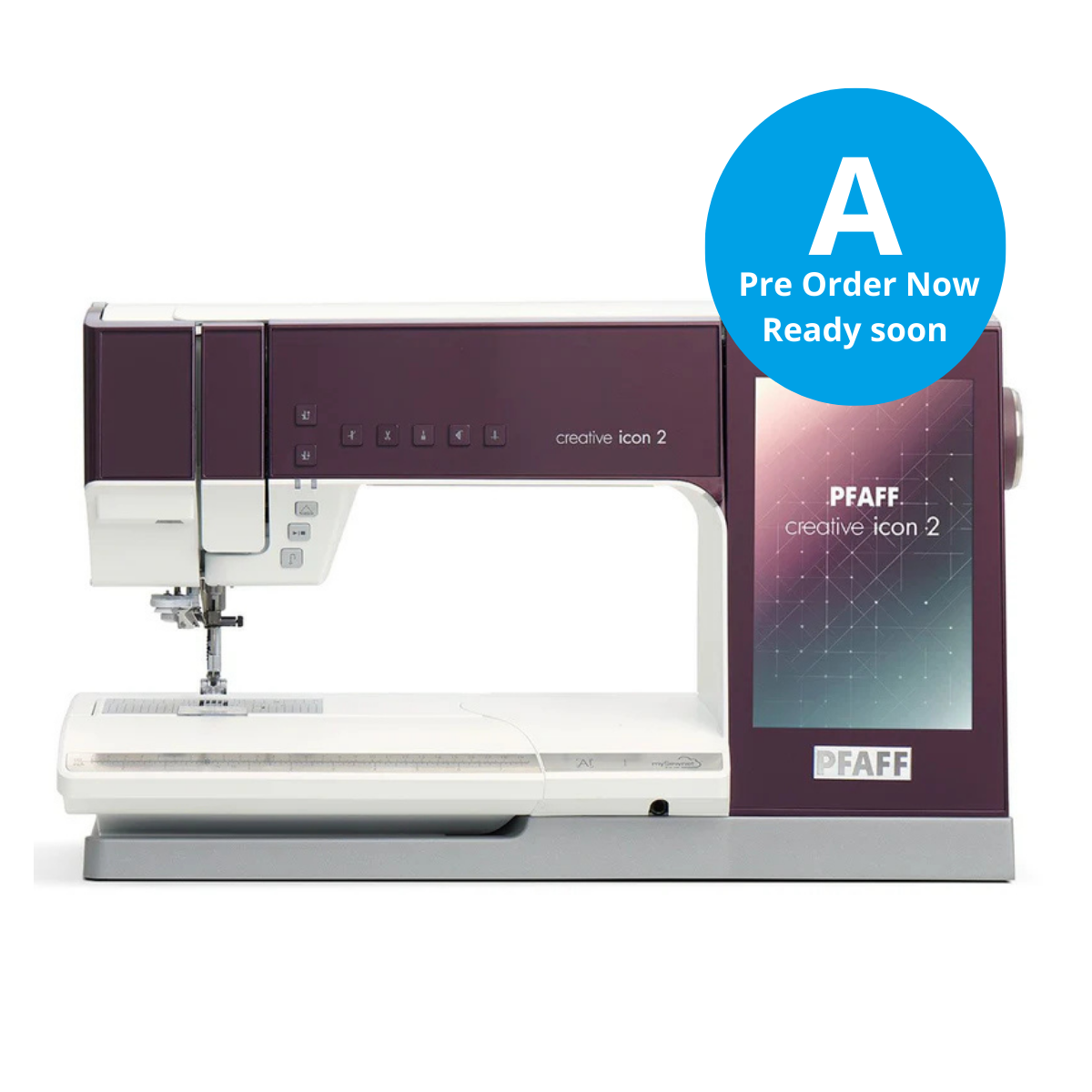 Pfaff Creative Icon 2 Sewing & Embroidery in Mulberry - "A" Condition
